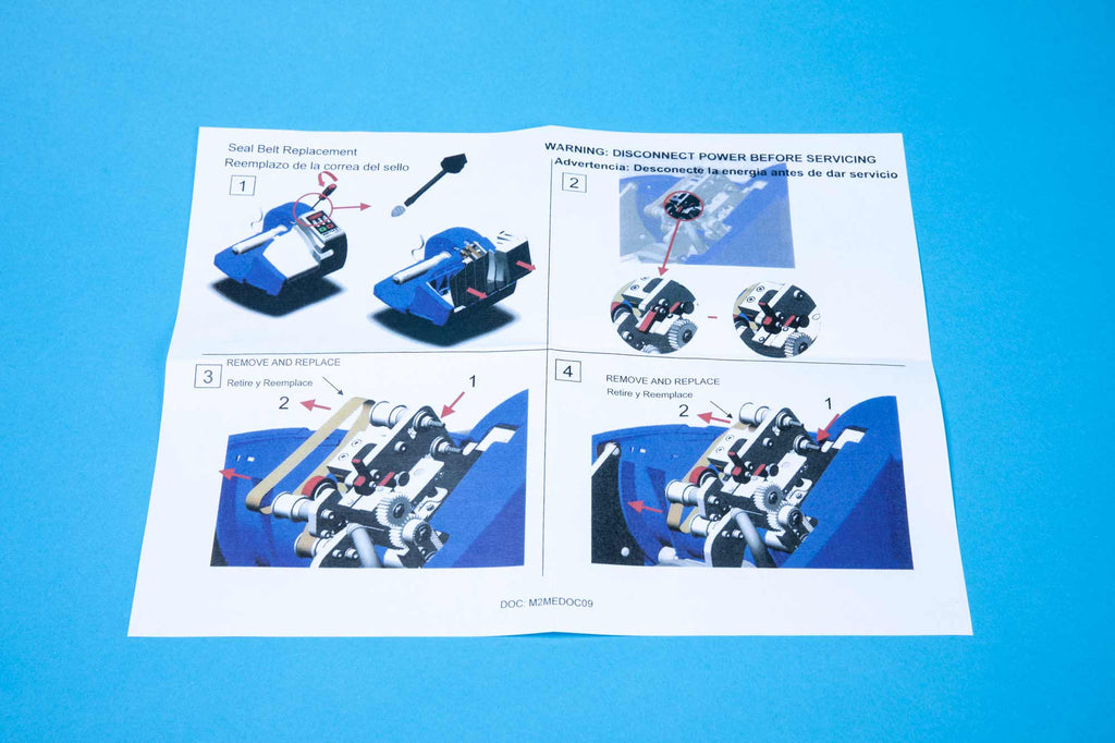 Replacement Blade and Belt V2 – MINI PAK'R